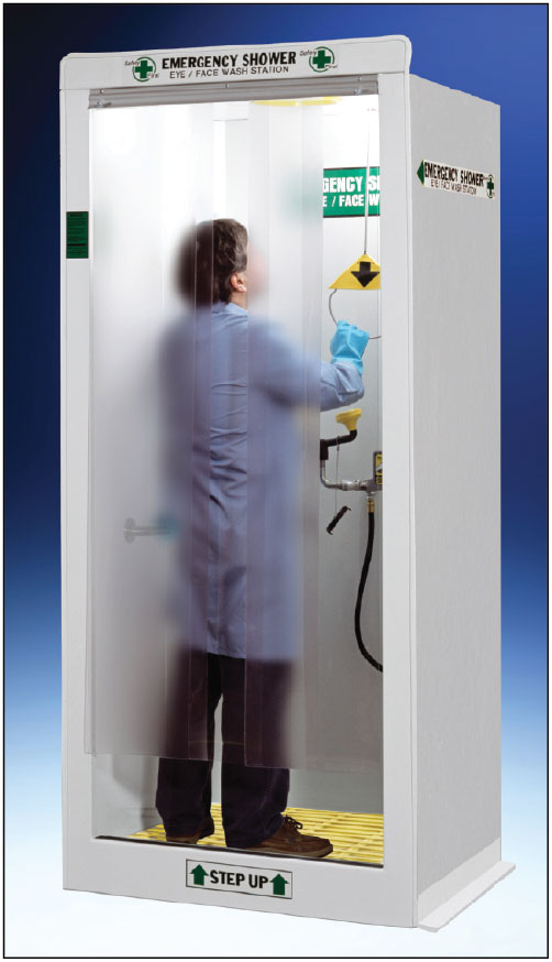 Emergency Shower/Decontamination Booth - HEMCO Corporation - MLM ...