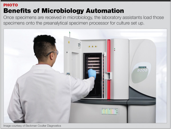 Centralized Automation Benefits in Microbiology : June 2021 ...